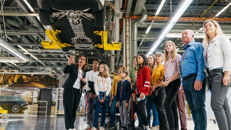 The Porsche Leipzig World of experience