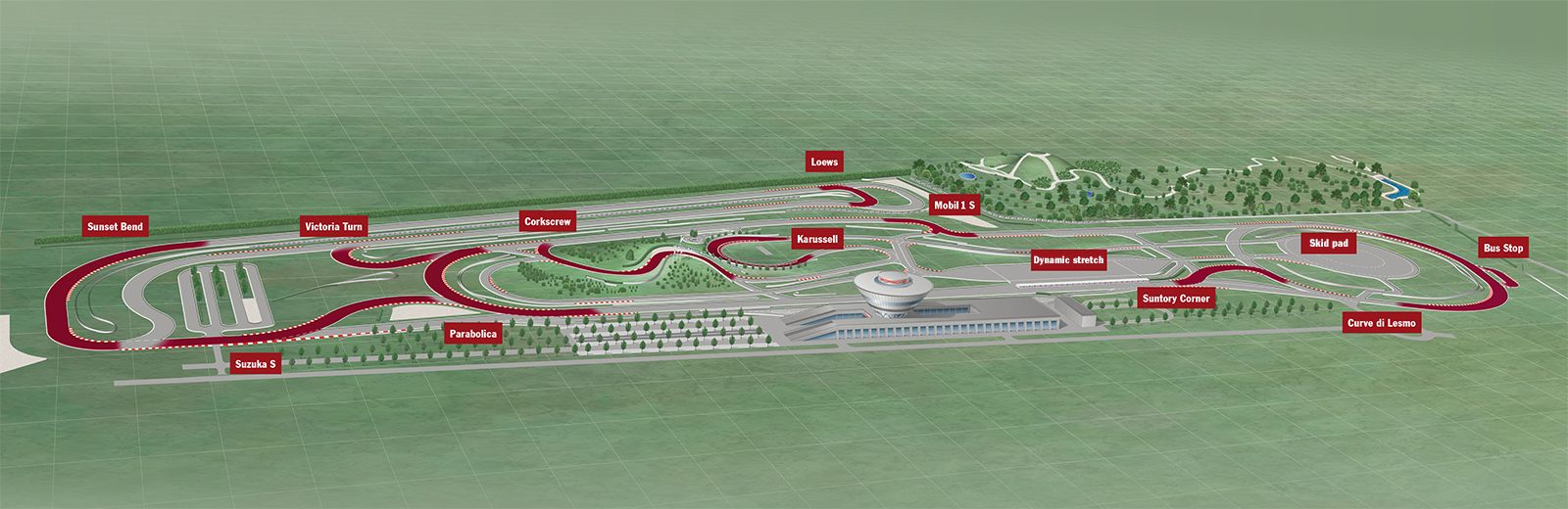 Porsche on-road circuit - Porsche Leipzig GmbH